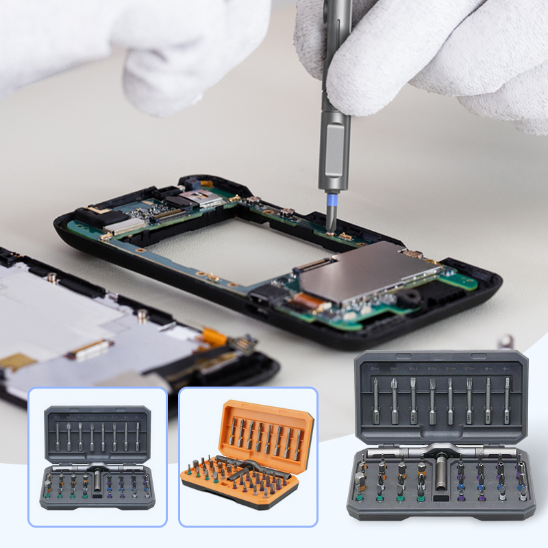 🔧42-in-1 mágneses csavarhúzó készlet tárolódobozzal – gullveig-pro